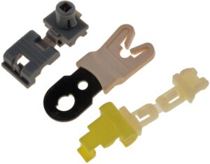 dorman 75473 door lock rod clip assortment compatible with select models, 3 piece