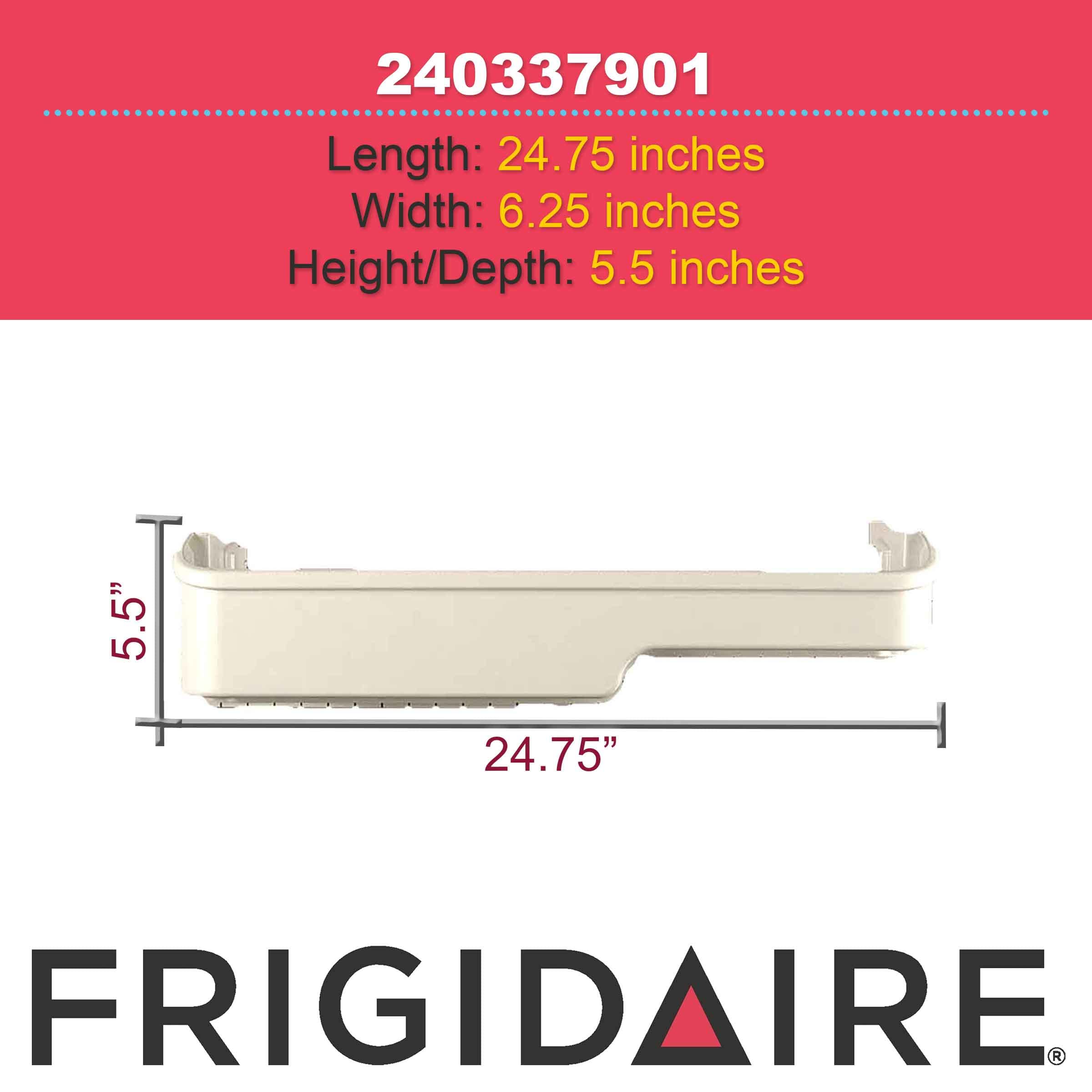 GENUINE Frigidaire 240337901 Door Bin for Refrigerator, 25 pounds