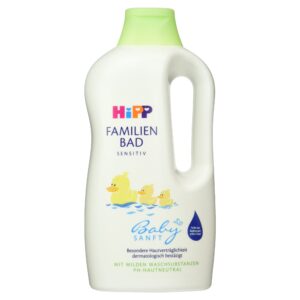 hipp baby gentle family baby bubble bath with organic almond extract - 33.8 fl.oz / 1000ml by hip