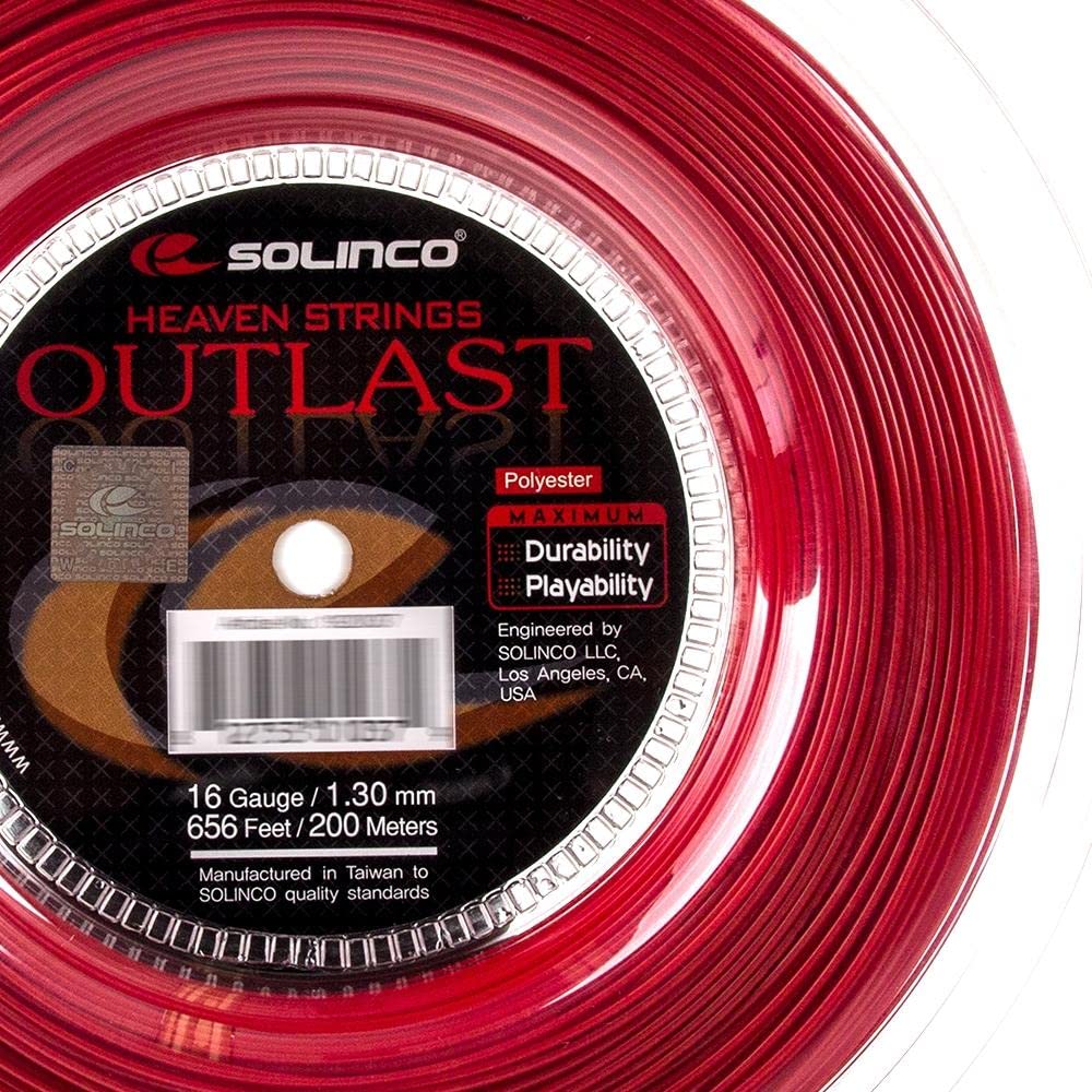 SOLINCO Outlast 16G 1.30MM Reel Tennis String