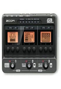 zoom g3 guitar effects and amp simulator