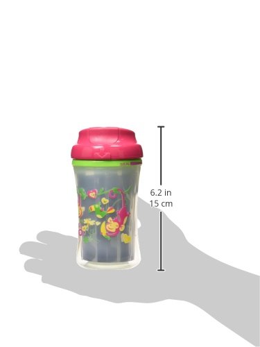 First Essentials by NUK Fun Grips Hard Spout Sippy Cup in Assorted Colors and Patterns, 9 oz., 2-Pack