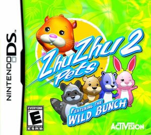 new activision blizzard zhu zhu pets 2: featuring the wild bunch puzzle game 1 user nintendo ds