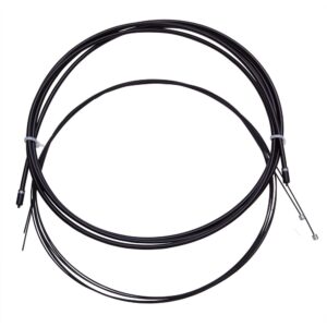 sram 4mm slickwire road and mountain bike shift cable kit (black)