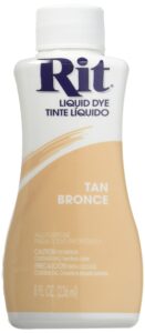 rit 88160 8 oz tan liquid dye