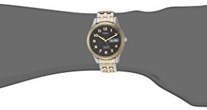 Timex Men's T2N093 Charles Street Two-Tone Extra-Long Stainless Steel Expansion Band Watch