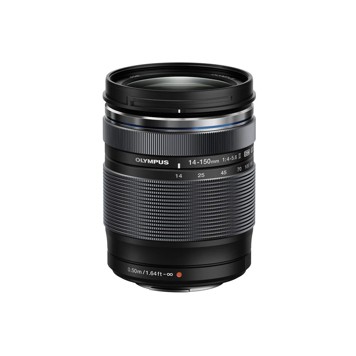 OM SYSTEM OLYMPUS M.Zuiko Digital ED 14-150mm F4.0-5.6 II Lens, for Micro Four Thirds Cameras (Black)