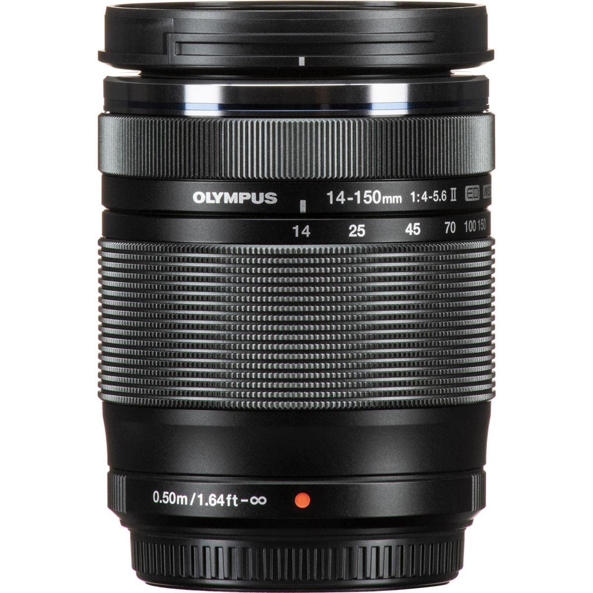 OM SYSTEM OLYMPUS M.Zuiko Digital ED 14-150mm F4.0-5.6 II Lens, for Micro Four Thirds Cameras (Black)