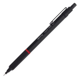 rotring rapid pro mechanical pencil, 0.7 mm, black