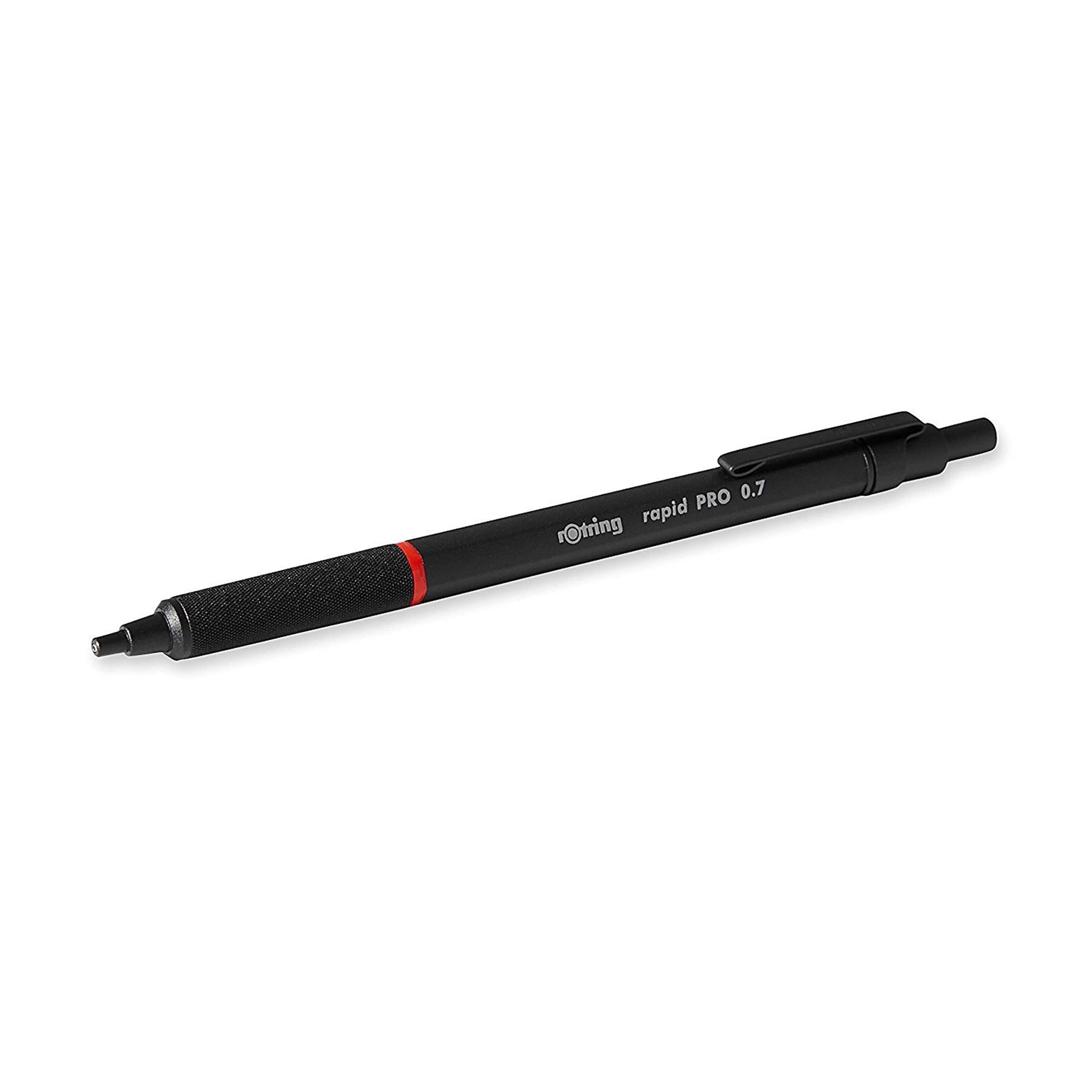 rOtring Rapid Pro Mechanical Pencil, 0.7 mm, Black