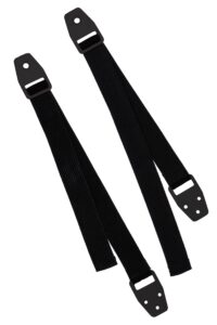 dreambaby flat screen tv saver child safety straps - anti-tip furniture security anchors - adjustable strap - black - model l860