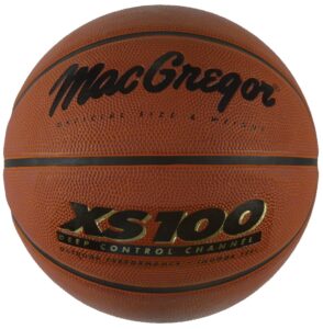 regent hedstrom - macgregor xs-100 size 7 rubber basketball, medium