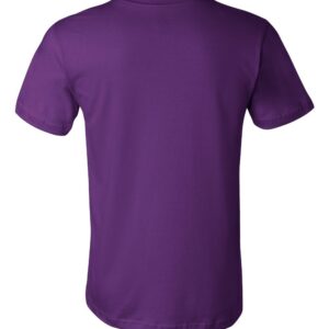 Bella Canvas Unisex Jersey Short Sleeve Tee, Team Purple, Large