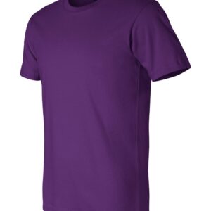 Bella Canvas Unisex Jersey Short Sleeve Tee, Team Purple, Large