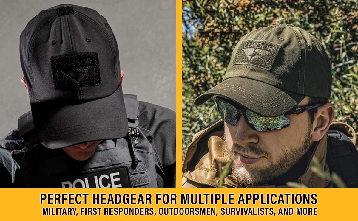 Condor Tactical Cap (Black)