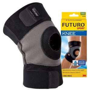 futuro performance knee support, ideal for general support and exercise, large