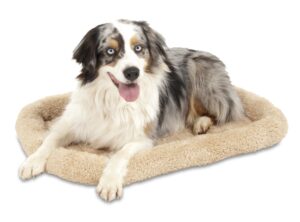 petmate bolster style kennel mat, 32 by 21-inch