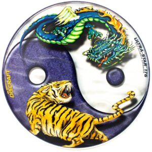 discraft 175 gram super color ultra-star disc, yin yang