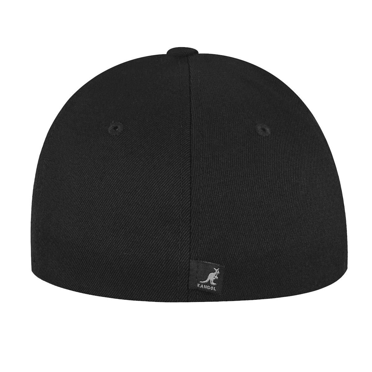 Kangol Wool Flexfit Baseball Hat for Men and Women, XXL/XX-Large, Black