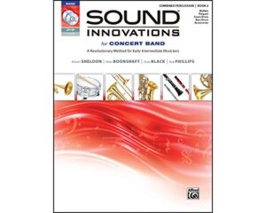 alfred sound innovations for concert band book 2 combined percussion book cd/dvd