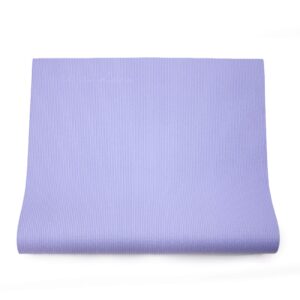 Yogi Mat by Wai Lana (Color: Periwinkle) - 1/8 inch Thick, Non-slip, Stylish, Latex-Free, Lightweight, Optimum Comfort