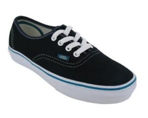 vans unisex authentic navy/deep lake men's 3.5, women's 5 medium