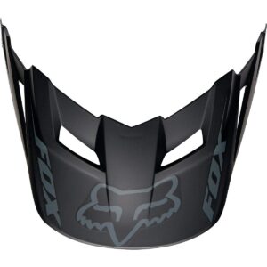 fox racing 2018 youth v1 helmet visor - matte (matte black)