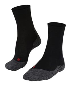 falke men's tk2 explore sensitive hiking socks, mid calf, medium padding, breathable skin-friendly, merino wool, 1 pair