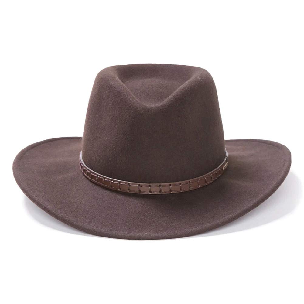 Stetson Men's Sturgis Pinchfront Crushable Wool Felt Hat Cordova Small