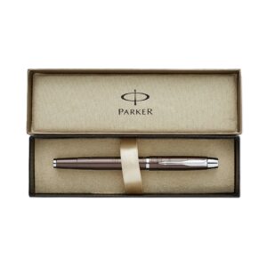 Parker IM Premium Metallic Brown, Rollerball Pen with Fine Black refill (1795281)