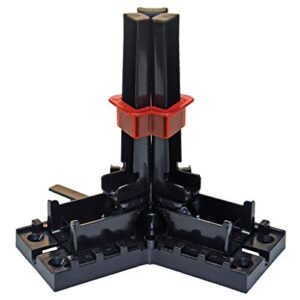 bohning triple tower archery fletching jig, black