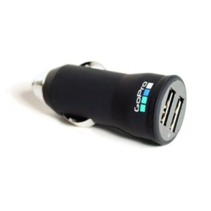 gopro auto charger with dual usb ports