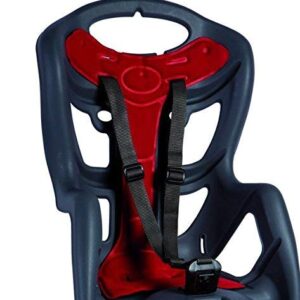 Bellelli Pepe Standard - Rear Bike Child Seat - Italian Made with Certified Safety Standards