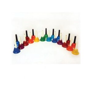 rhythm band instruments rb118ex twenty note kidsplay handbell set