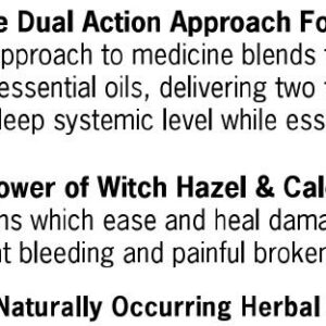 Forces of Nature Organic Fissure Control for Hemorrhoid Treatment, 0.37 Fl Oz, Soothe & Relieve Burning, Throbbing, Stinging, Itchy, Bleeding Tissue Caused by Fissures or Hemorrhoids, Non GMO