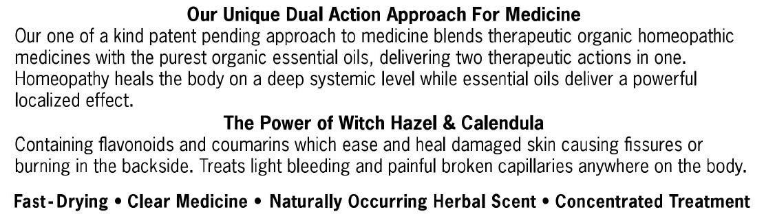 Forces of Nature Organic Fissure Control for Hemorrhoid Treatment, 0.37 Fl Oz, Soothe & Relieve Burning, Throbbing, Stinging, Itchy, Bleeding Tissue Caused by Fissures or Hemorrhoids, Non GMO