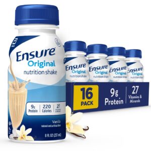 ensure original vanilla nutrition shake | meal replacement shake | 16 pack