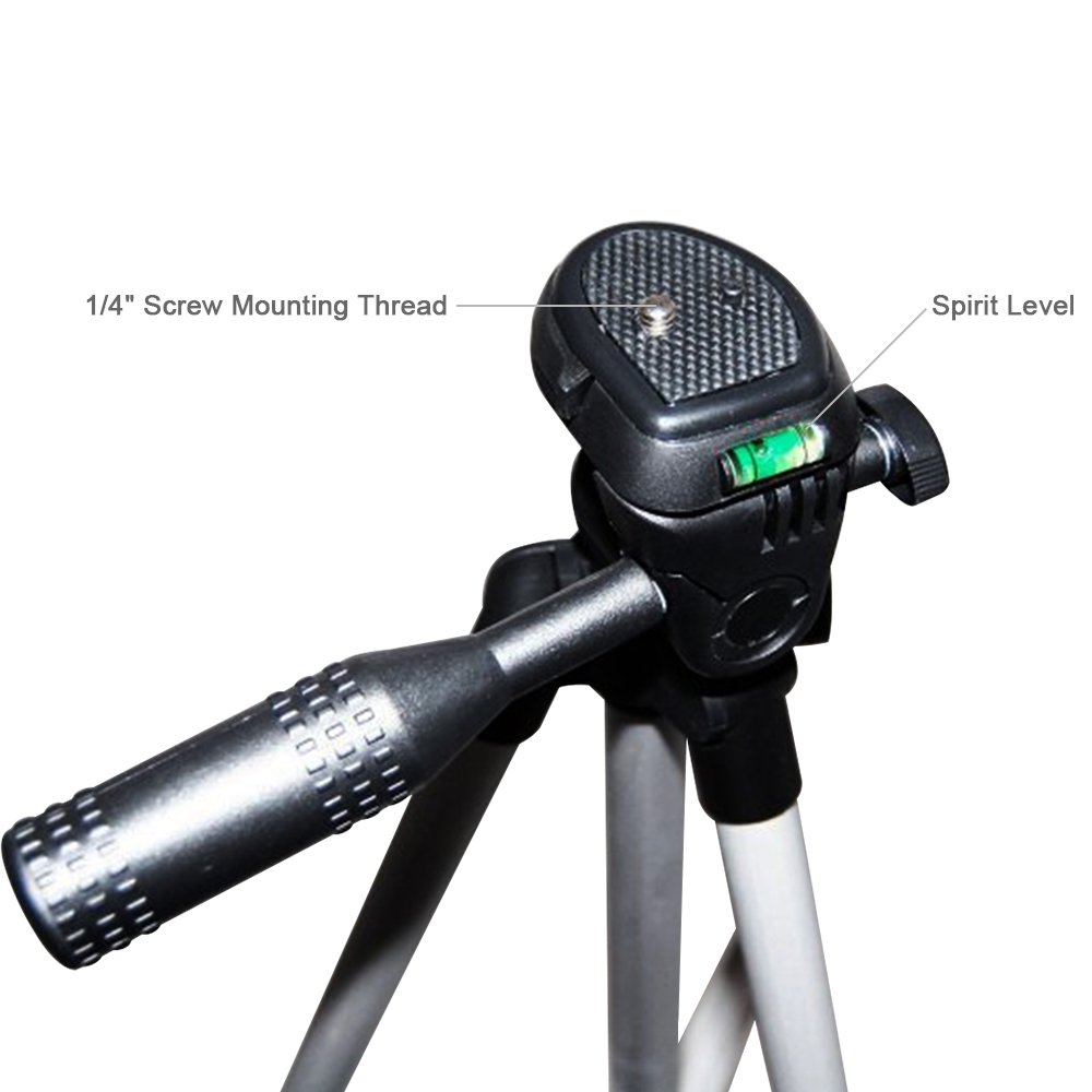 LimoStudio Digital Photography 50" Camera Camcorder Tripod with Deluxe Tripod Carrying Bag, AGG304V2