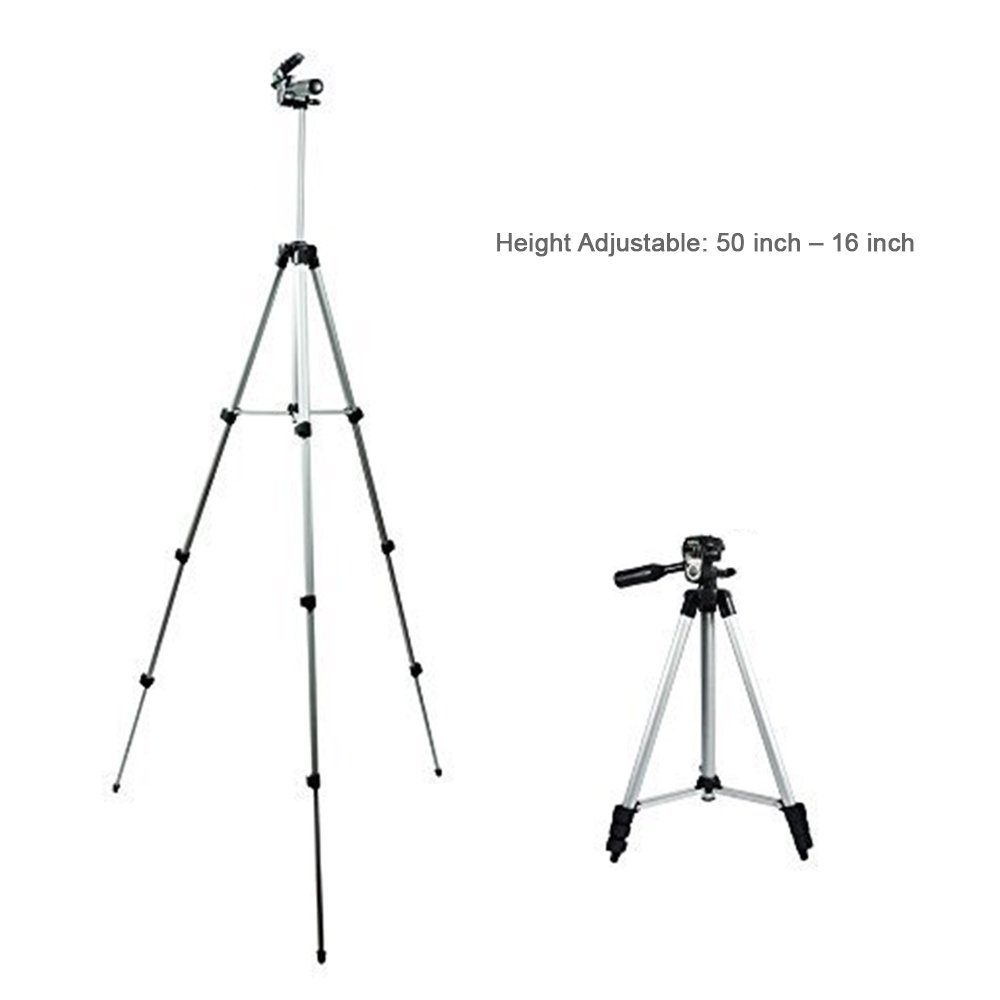 LimoStudio Digital Photography 50" Camera Camcorder Tripod with Deluxe Tripod Carrying Bag, AGG304V2