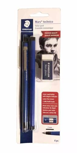 Staedtler Mars Technical Mechanical Pencil Set, 780SBK,Blue