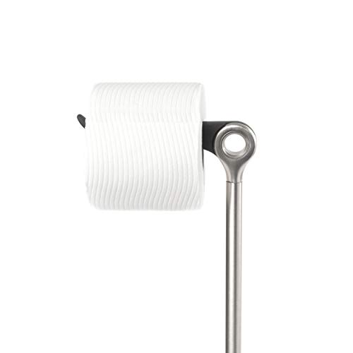 Umbra 023320-410 Tucan Toilet Paper Stand with Reserve, Nickel