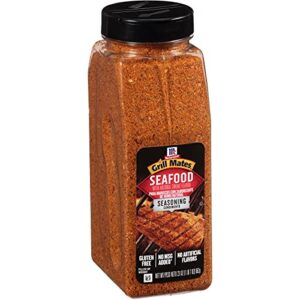 mccormick grill mates seafood seasoning, 23 oz - one 23 ounce container of fish seasoning, enhancing flavor of seafood, beef, poultry, vegetable dishes and more