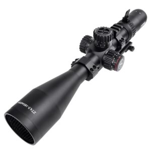 sniper zt4.5-18x44ffp rifle scope 30mm tube glass etched reticle red green illuminated includes scope rings