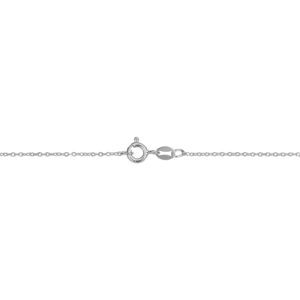 Kooljewelry Sterling Silver Round Cable Chain Necklace (1.2 mm, 30 inch)