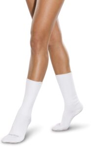 smartknitbigkids seamless sensitivity socks (white, small)