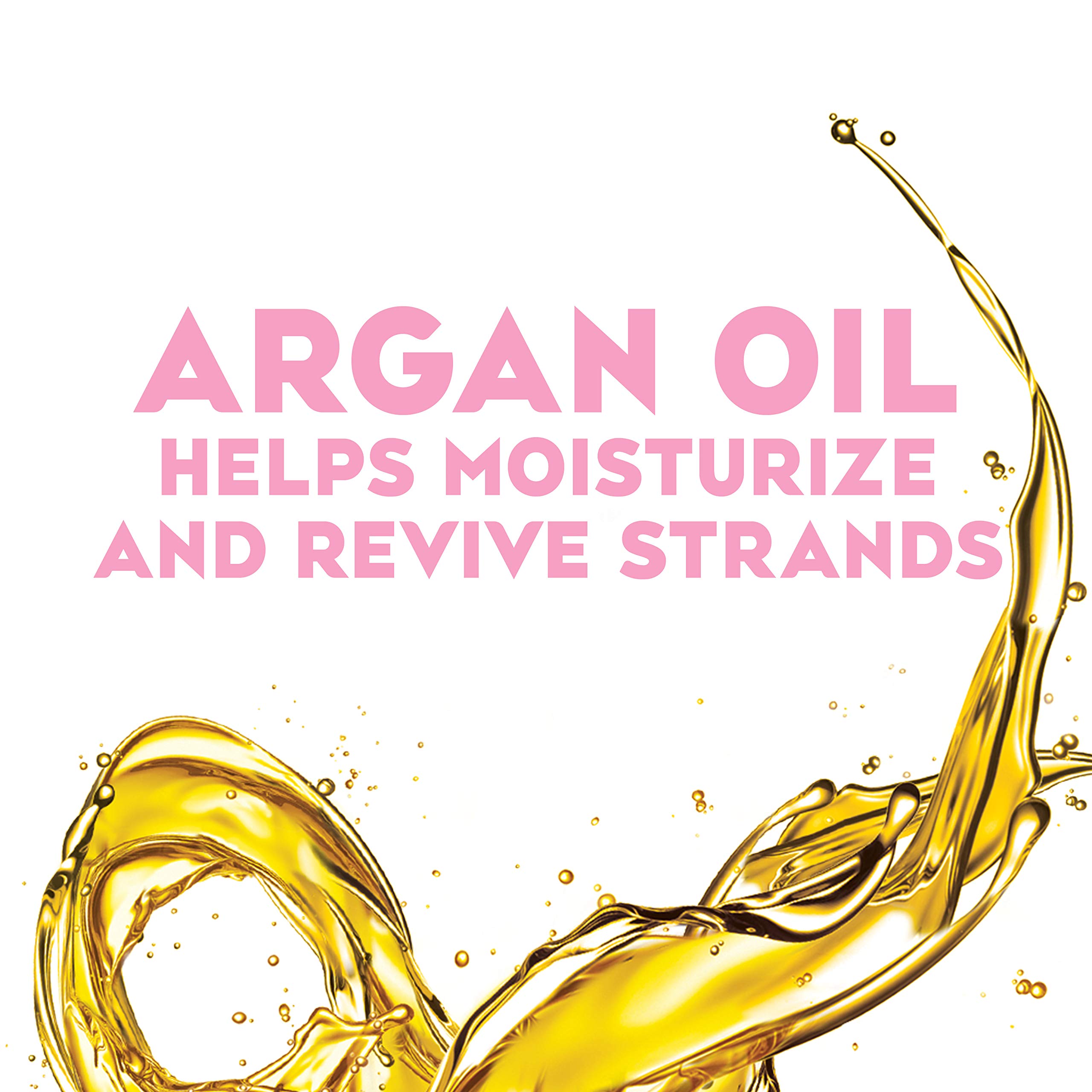 OGX Argan Oil of Morocco Curling Perfection Curl-Defining Cream, Hair-Smoothing Anti-Frizz Cream to Define All Curl Types & Hair Textures, Paraben-Free, Sulfated-Surfactants Free, 6 oz