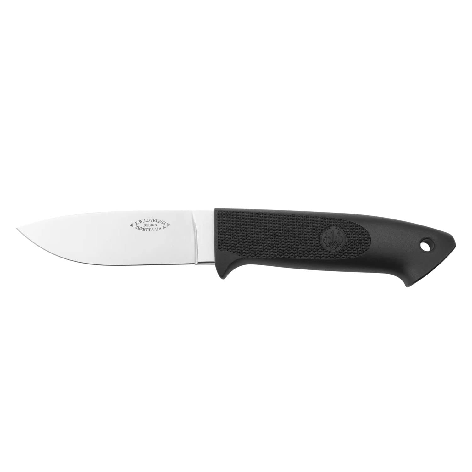 Beretta Loveless Zytel Drop Point Abrasion & Corrosion Resistant Outdoor Camping Hunting Fixed-Blade Knife