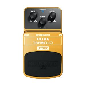 behringer ultra tremolo ut300 classic tremolo effects pedal