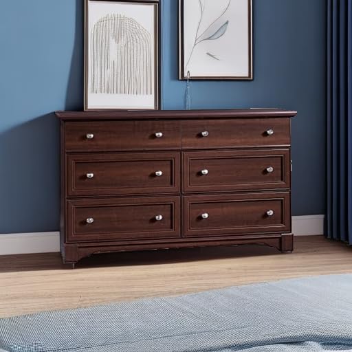 Sauder Palladia Dresser, Select Cherry finish