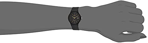 Casio Men's Black Analog Date Watch MW59-1E